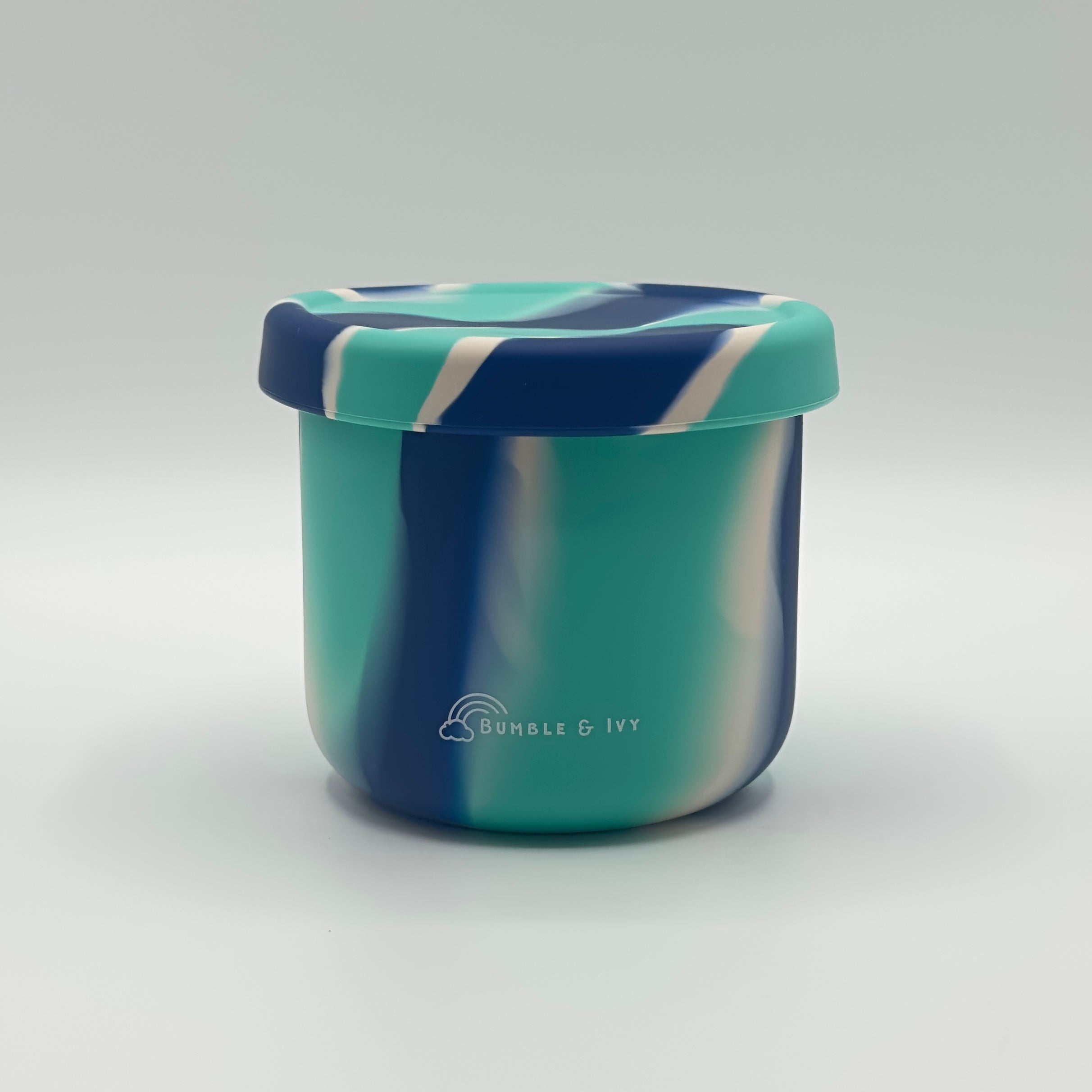 "Eco-Friendly Round Maui Silicone Snack Box – Durable, Non-Toxic Conta ...